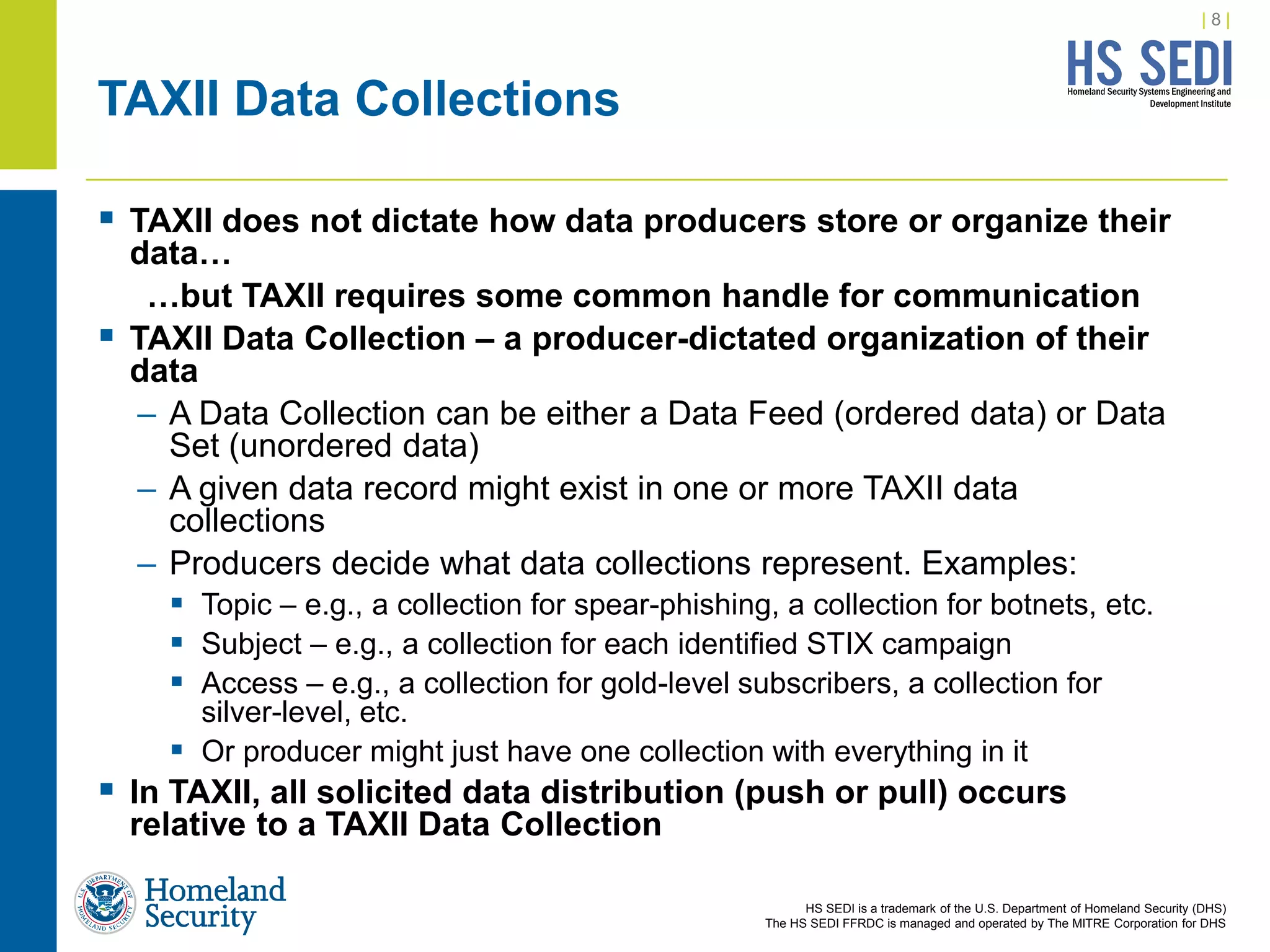 Everything about TAXII | PPTX | Internet | Computing