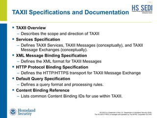 Everything about TAXII | PPTX | Internet | Computing
