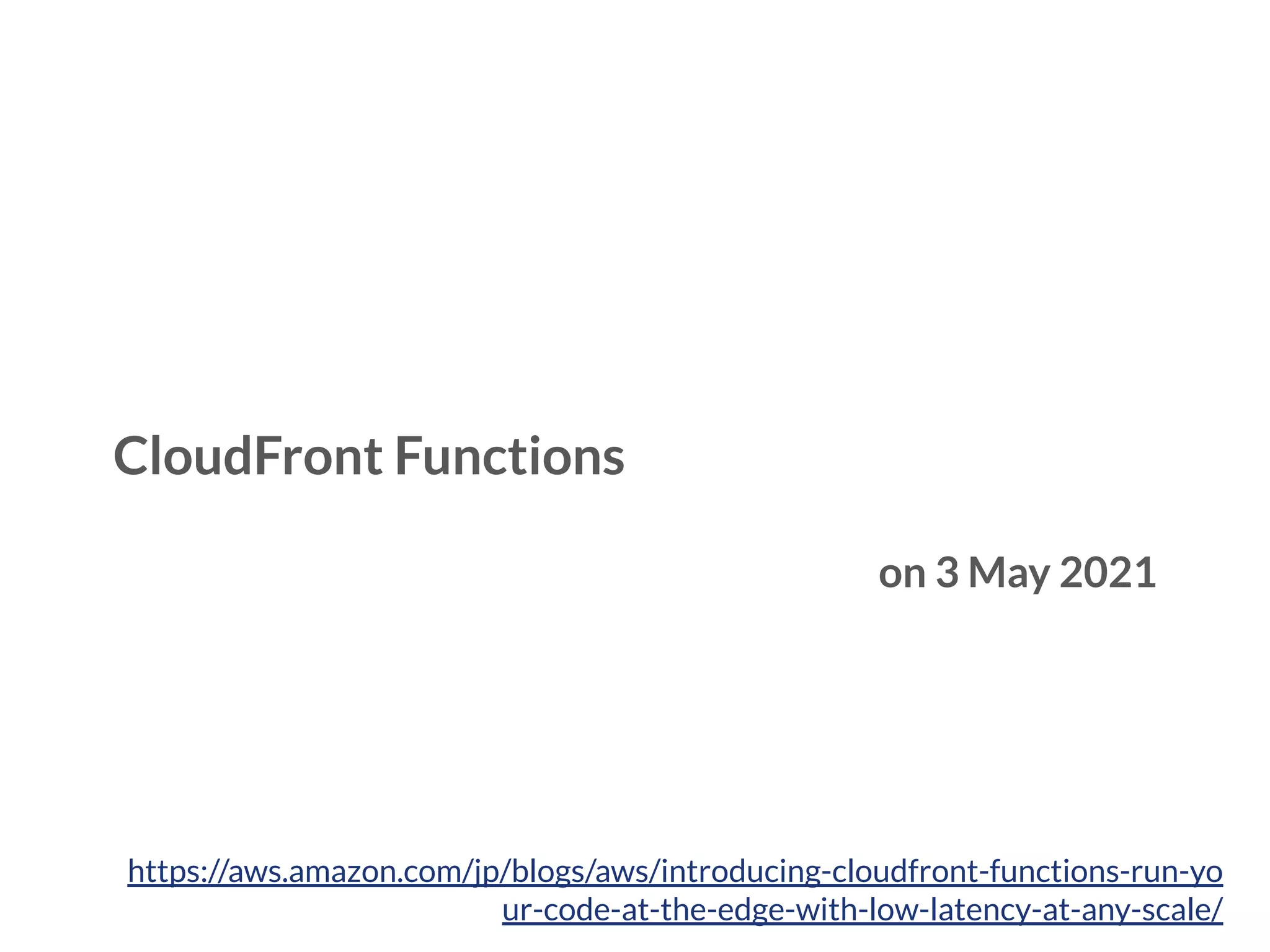about the CloudFront | PPT