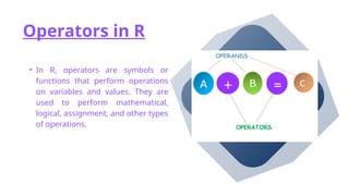 R Operators and indices in r programming .pptx