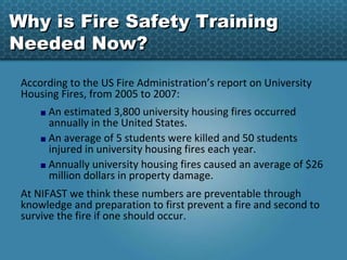 About the flashpoint college fire safety program (short demo) | PPT