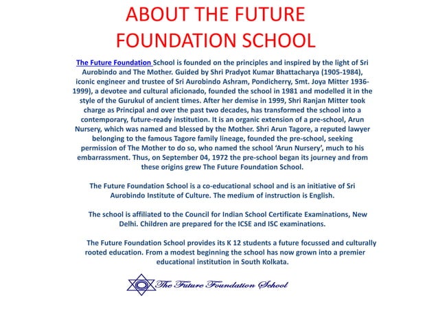 ABOUT THE FUTURE FOUNDATION SCHOOL PPT.pptx