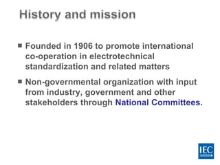 Introduction to IEC | PPTX