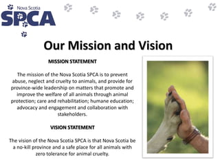 About the ns spca corporate | PPTX