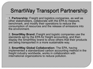 About the SmartWay Transport Partnership | PPT