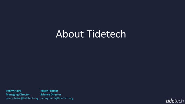 About tidetech | PPT