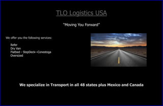 TLO Logistics USA | PPT