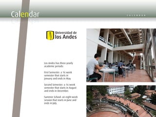 About Universidad de los Andes, Bogota, Colombia | PDF
