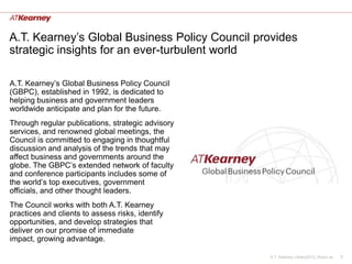 A.T. Kearney: About Us | PPTX