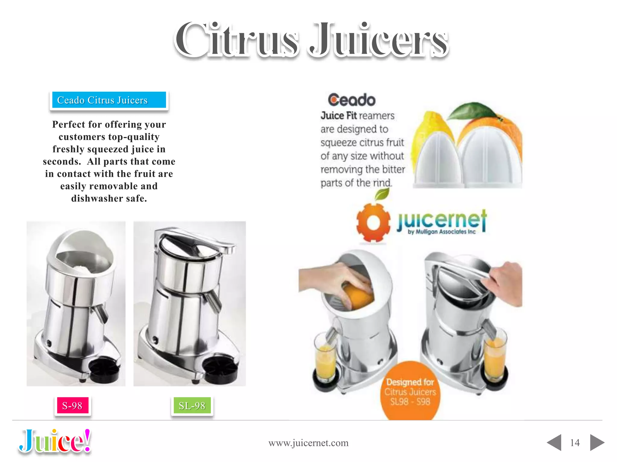 Juicernet brings you a full juice bar equipment package! Think Juice ...