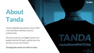 Tanda: About us | PPT
