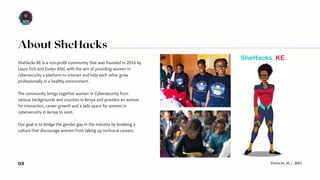 Shehacks_KE 2021 | PPT