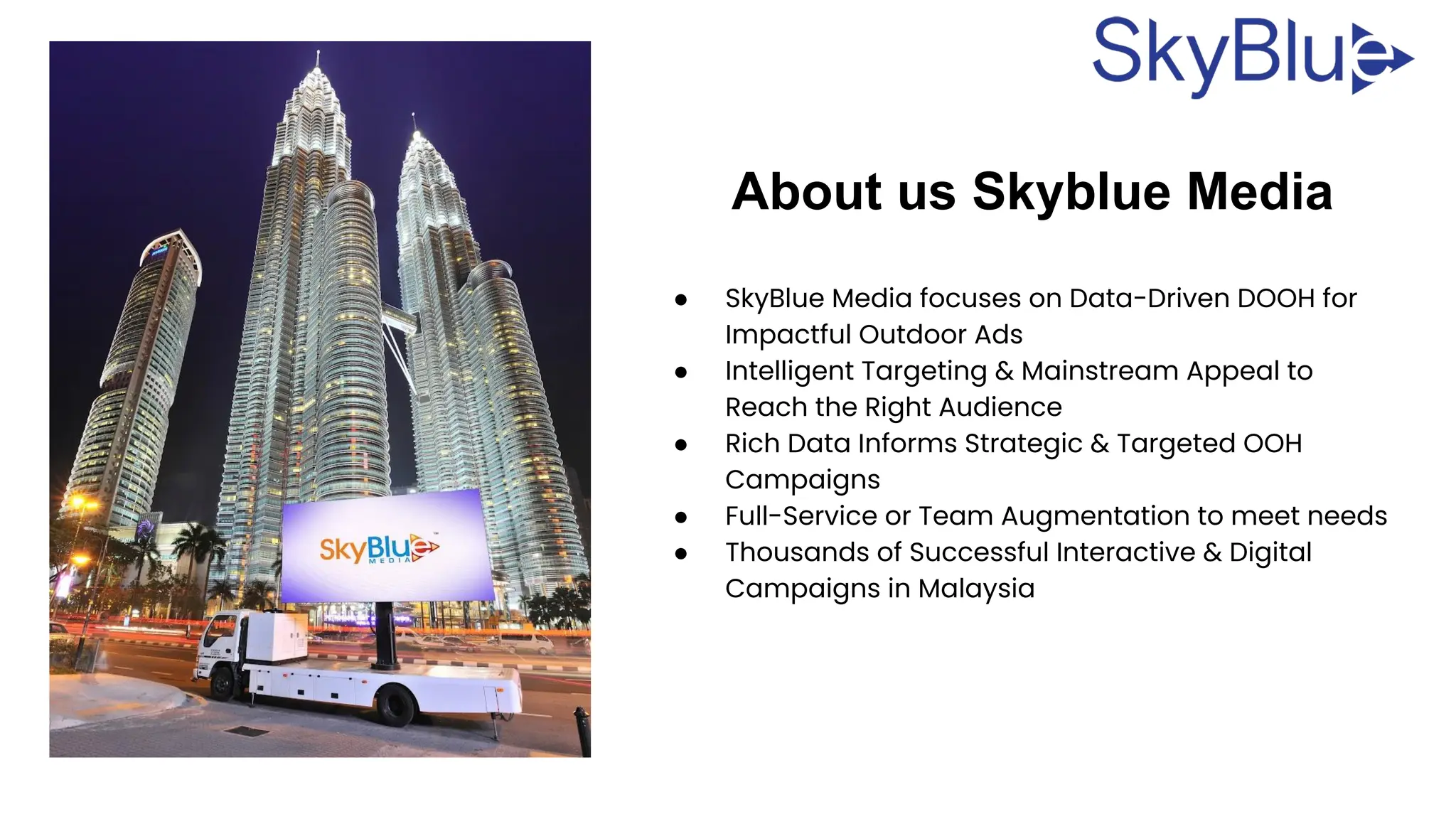 Skyblue Media - Transforming Outdoor Advertising | PDF