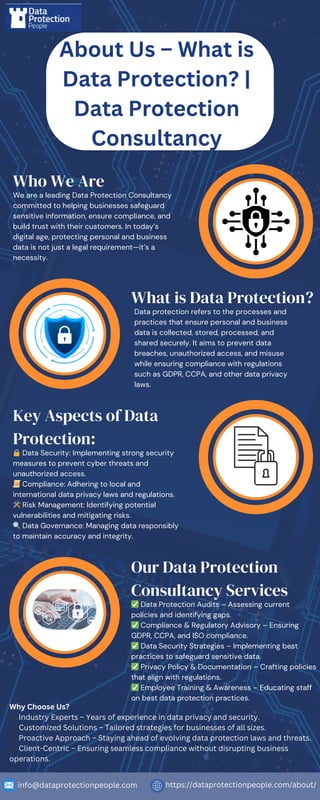 About Us – What is Data Protection Data Protection Consultancy.pdf