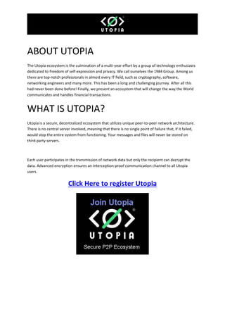 What is Utopia? | PDF