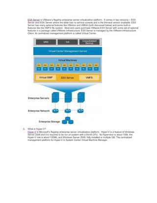 Virtualization Questions | DOCX