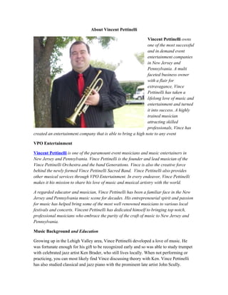 About vincent pettinelli | PDF | Free Download