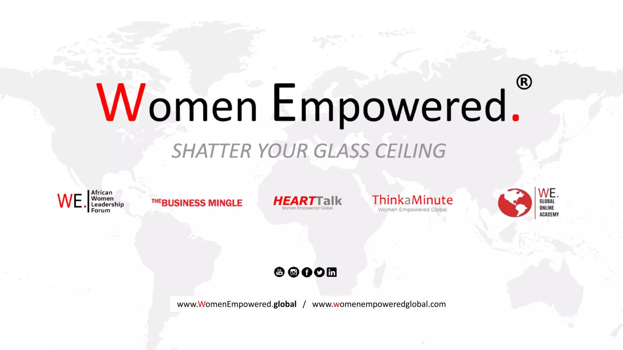 About Women Empowered Global 2020 | PPTX
