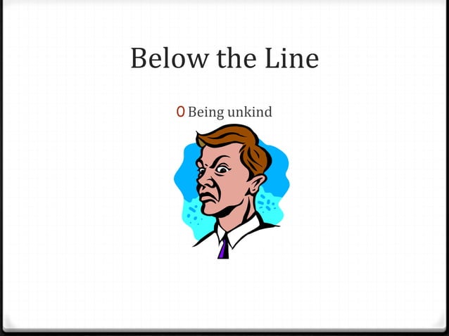 Live Above the Line! | PPTX