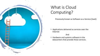 Above the Clouds: A Berkeley View of Cloud Computing: Paper Review | PDF