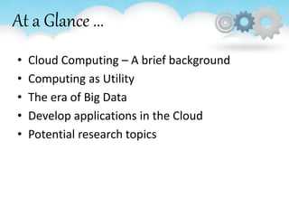 Above the cloud joarder kamal | PPTX