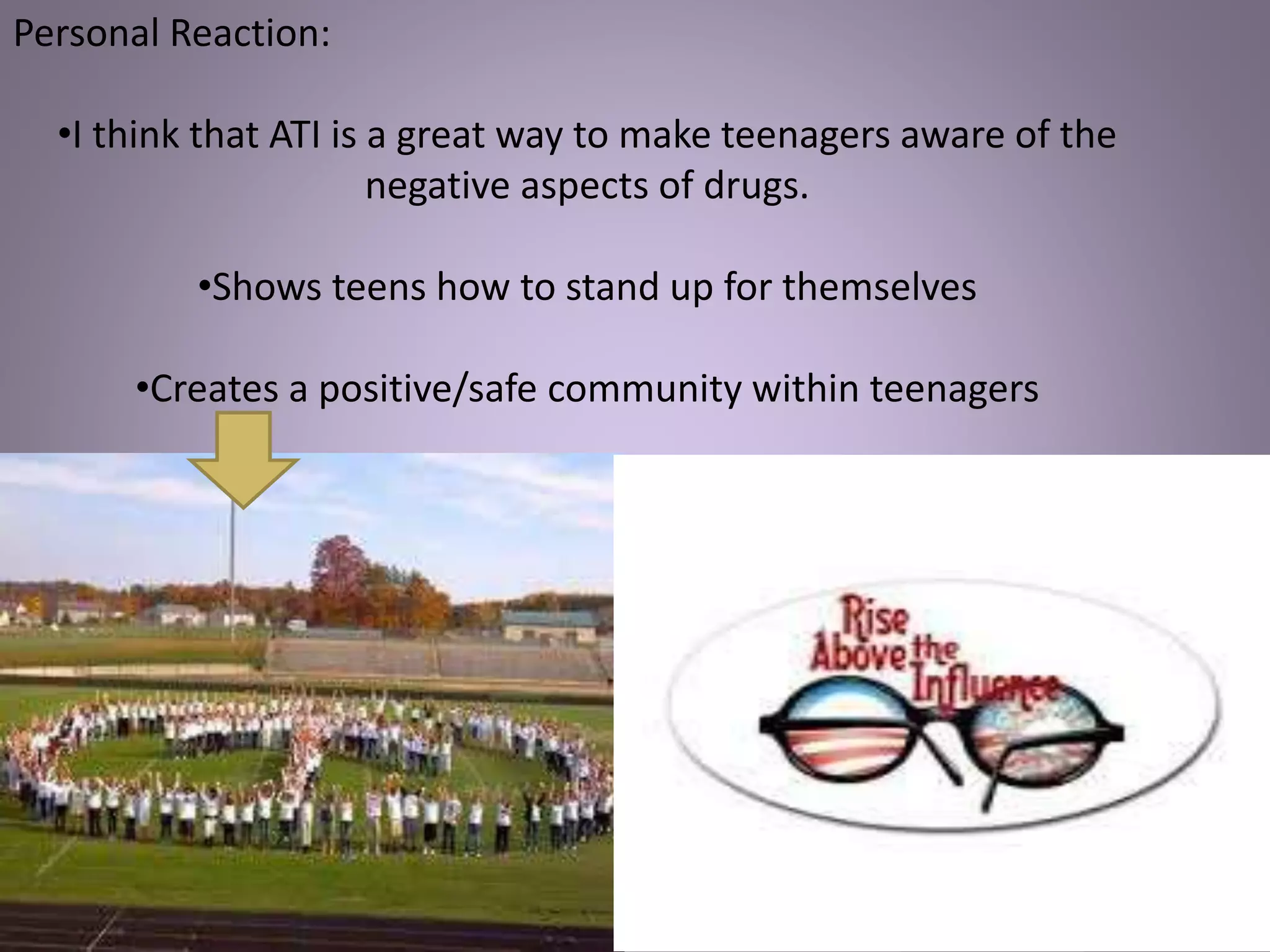 Above the influence | PPTX