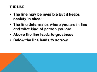 Above the line (2) | PPT