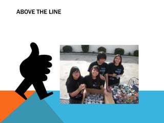 Above the line below the line | PPTX