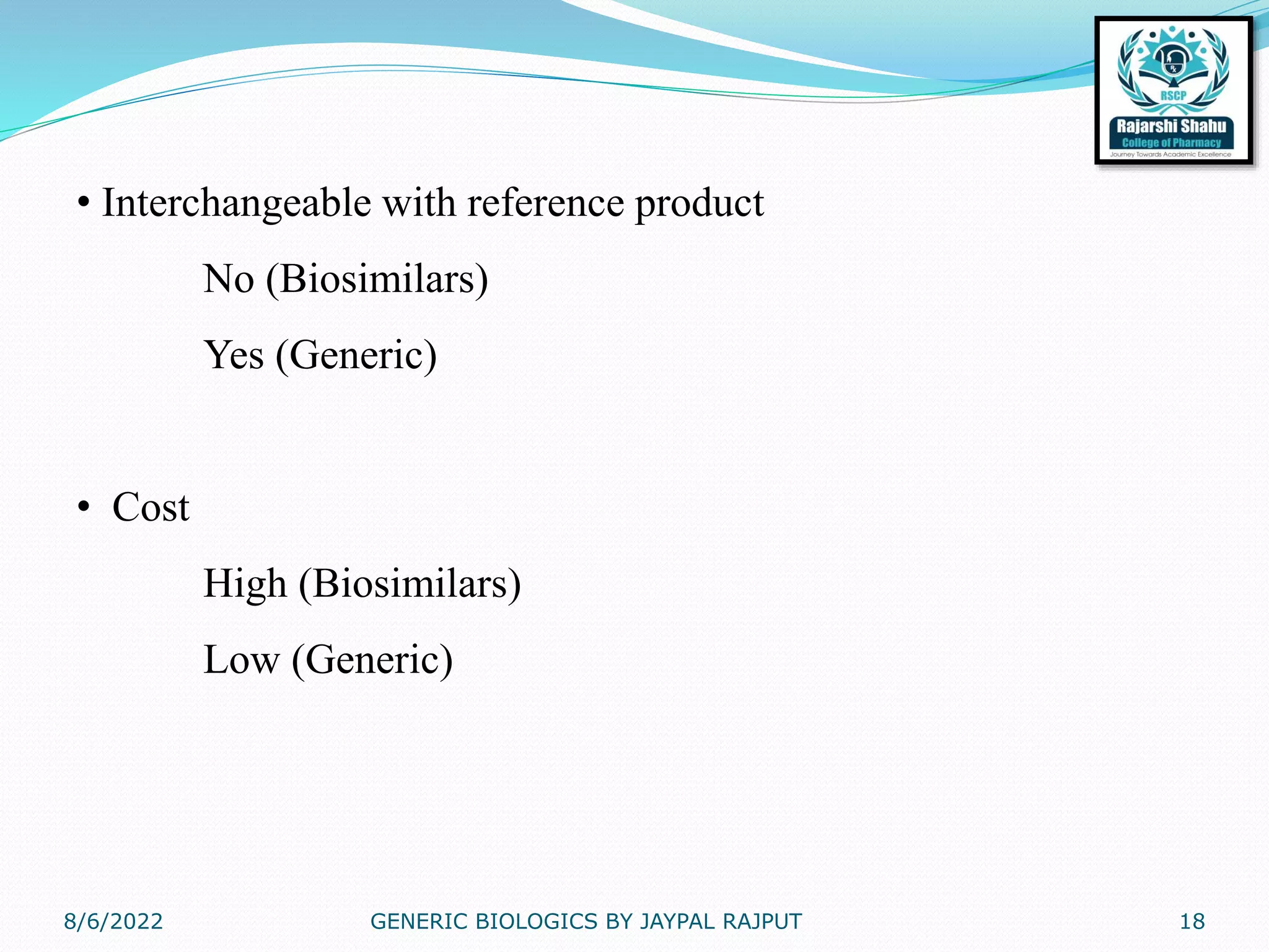 Generic biologics.pptx