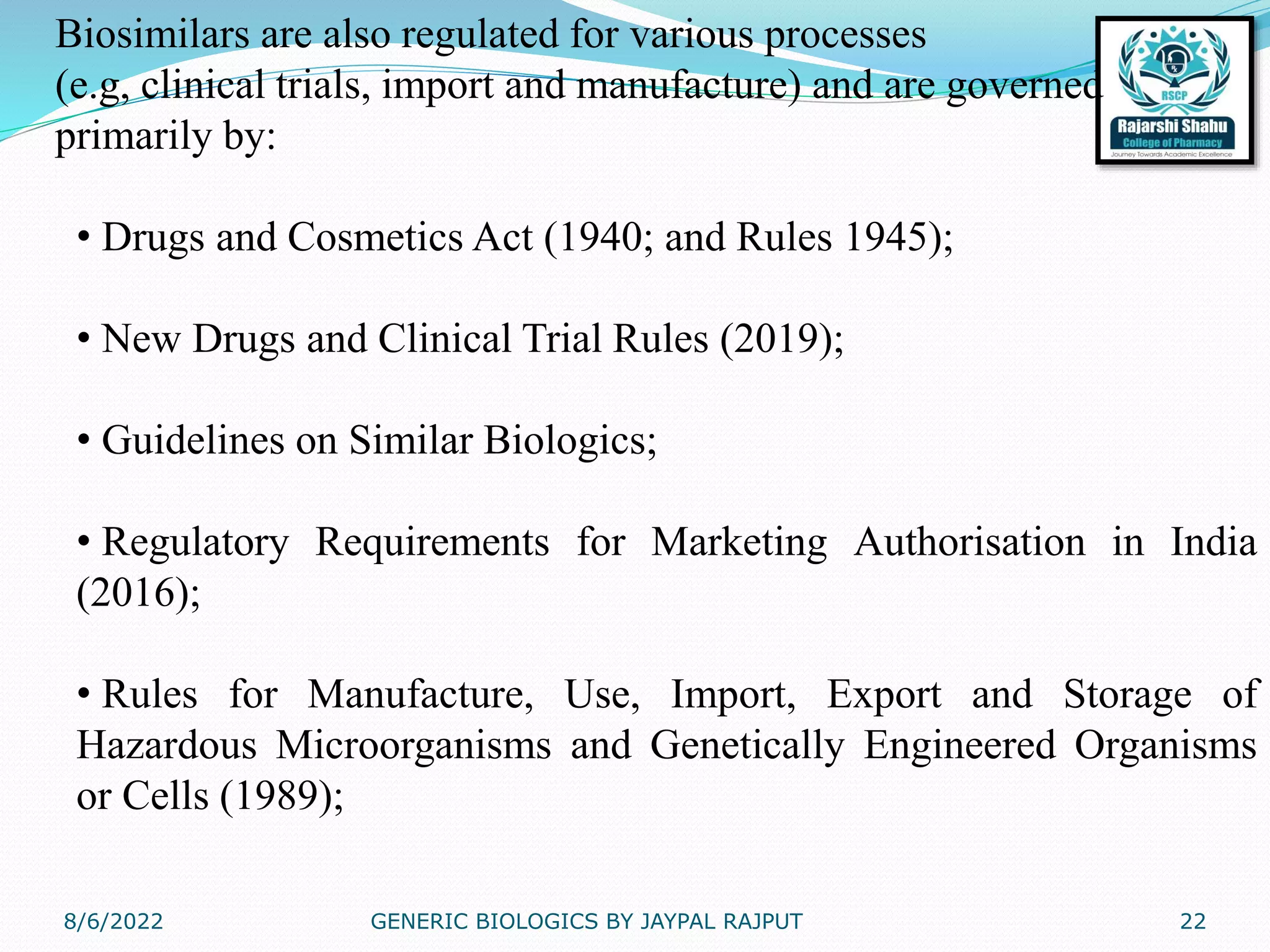 Generic biologics.pptx