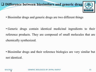 Generic biologics.pptx