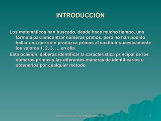 ABP NUMEROS PRIMOS | PPT