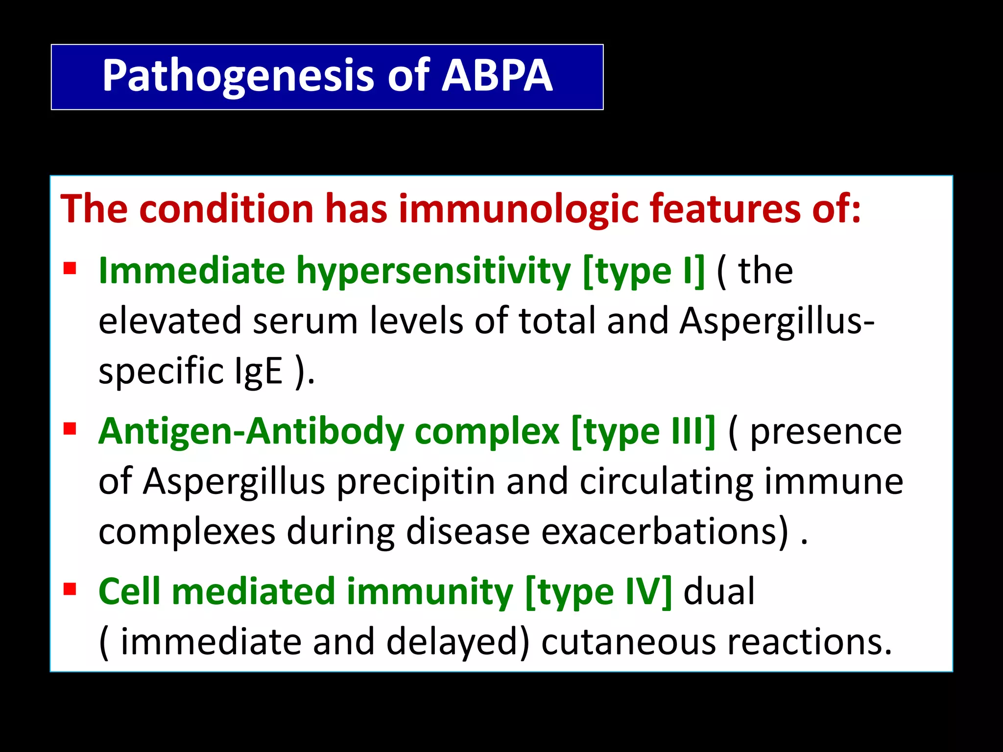 Allergic Broncho Pulmonary Aspergillosis (ABPA) by Dr.Tinku Joseph ...