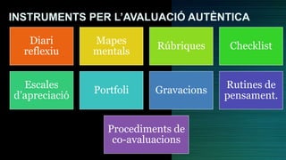 L'avaluació autentica | PPT