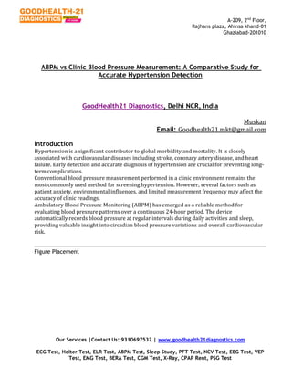 ABPM vs Clinic BP Measurement: Which Method is More Accurate? | PDF