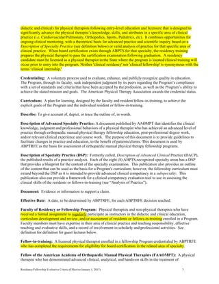 Abptrfe evaluative criteria2013 | PDF