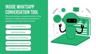 Best WhatsApp Business API For Developers | PPT
