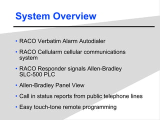 RACO Atchafalaya River Basin Monitoring System | PPT