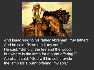 Abraham's Sacrifice of Isaac | PPT