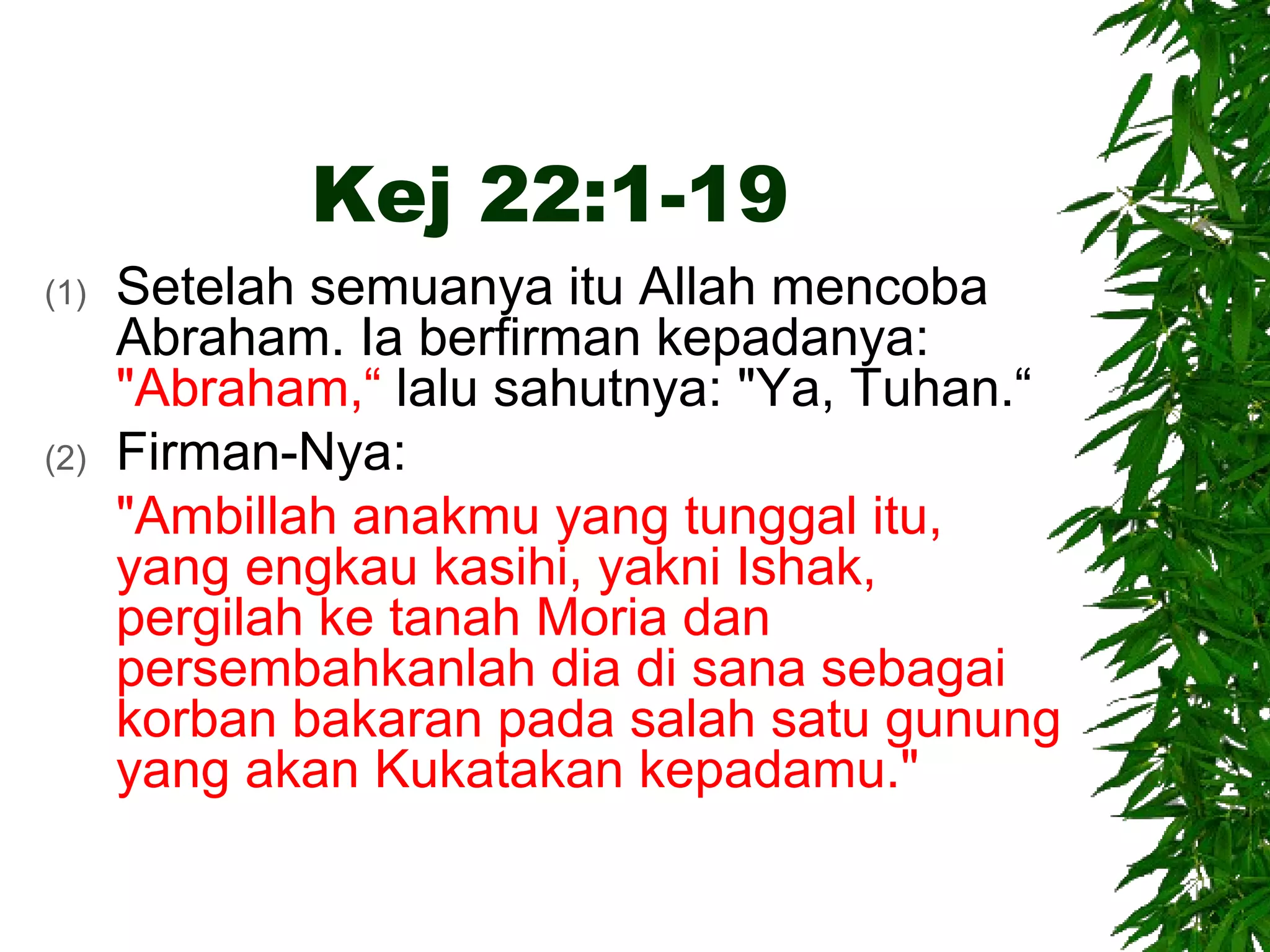 Abraham | PPT