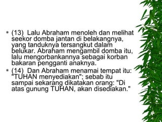 Abraham | PPT