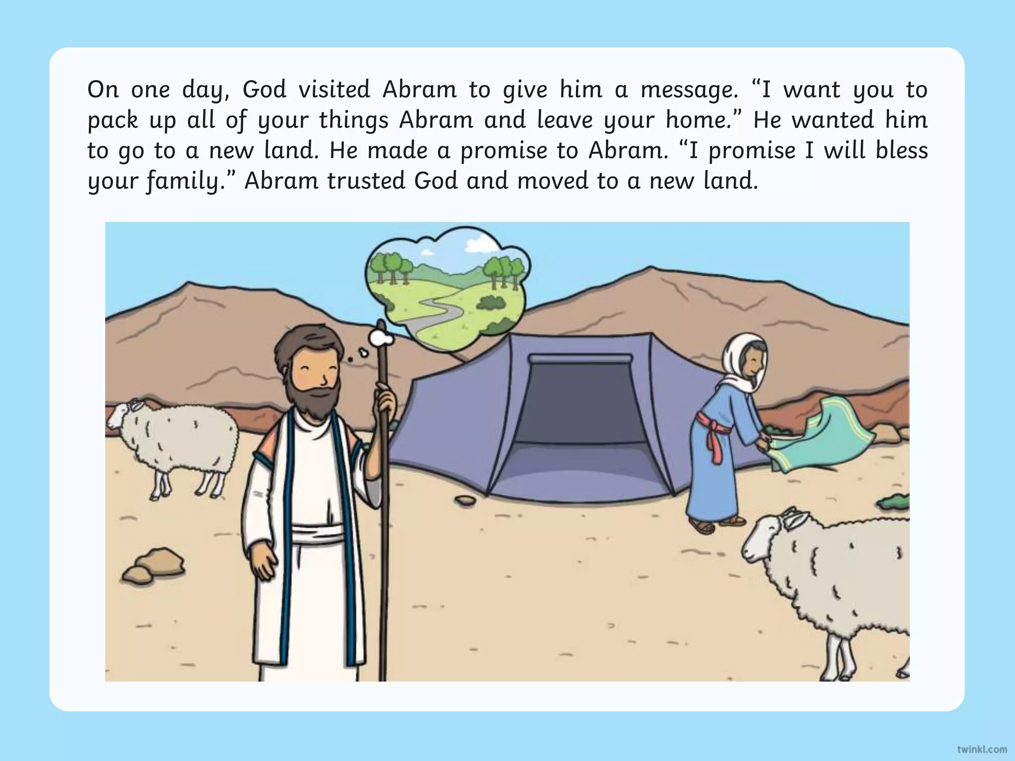 Abraham-and-Sarah-Bible-Story-PowerPoint.ppt | Christianity | Religion ...