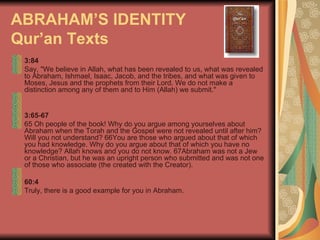Abraham in the Qur'an | PPT