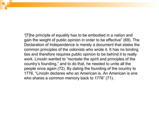 Abraham Lincoln And The Gettysburg Address | PPT