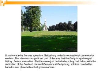 Abraham Lincoln And The Gettysburg Address | PPT
