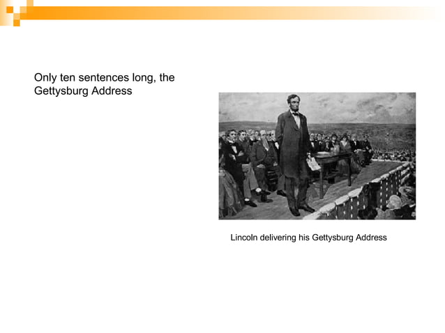 Abraham Lincoln And The Gettysburg Address | PPT