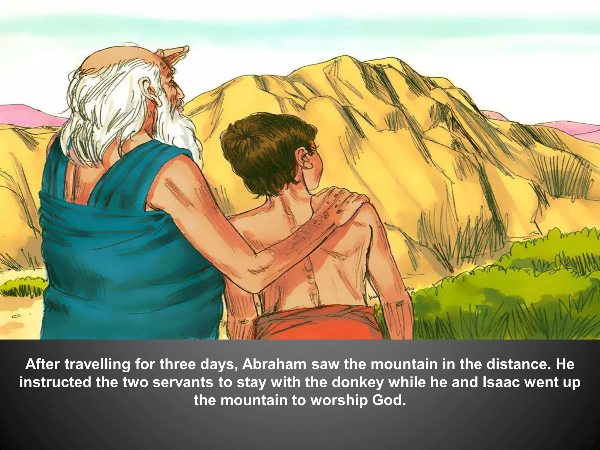 Abraham and Isaac — Abraham Offering Up Isaac | PPTX