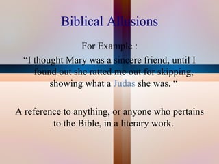 Narrative Techniques & Other Literary Devices | PPT