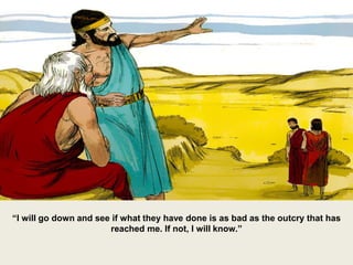 Abraham and the Three Visitors — Pleading for Wicked Sodom | PPT