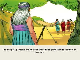 Abraham and the Three Visitors — Pleading for Wicked Sodom | PPT